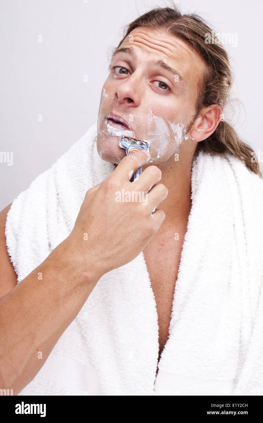 time for shaving Stock Photo - Alamy