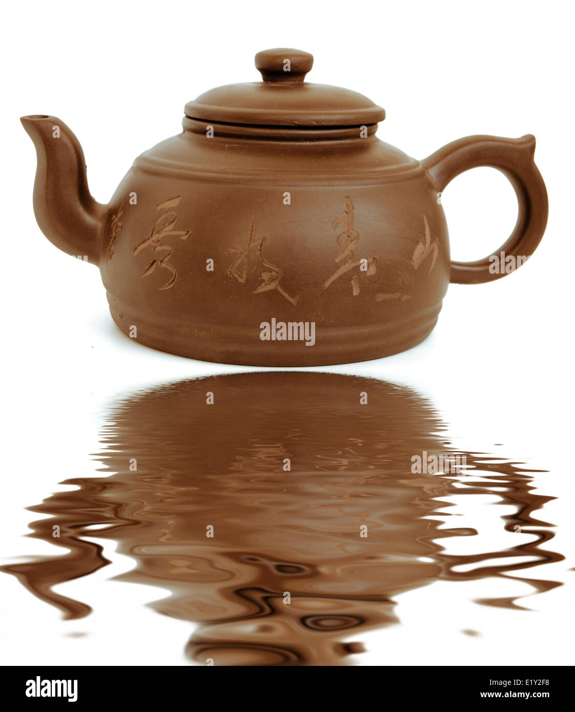 Retro brown teapot hi-res stock photography and images - Alamy