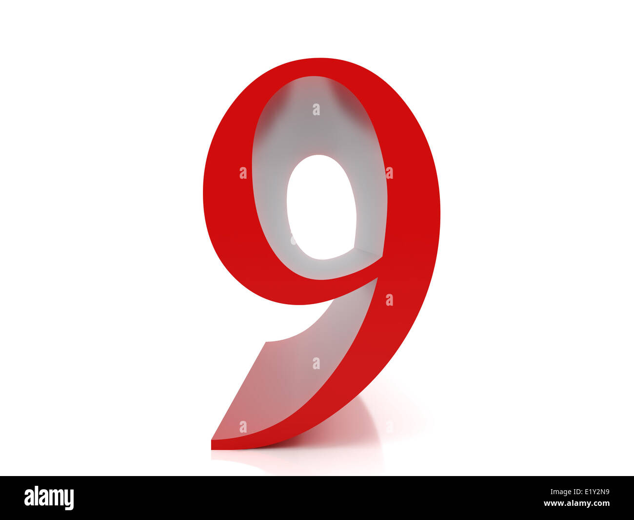 Figure a nine Stock Photo - Alamy