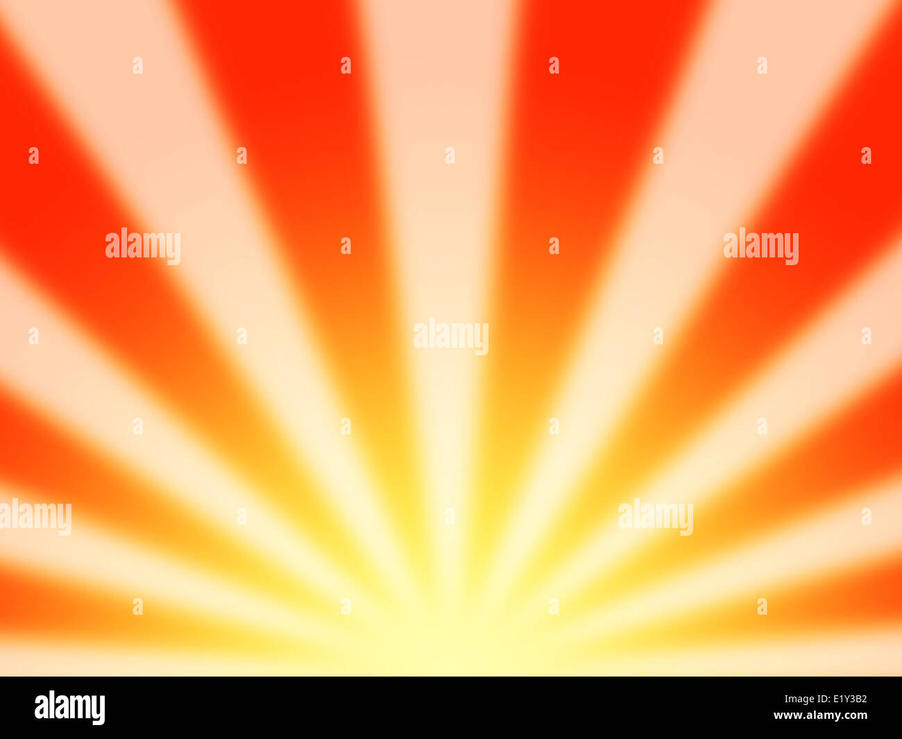 Sunrise with sunburst Cut Out Stock Images & Pictures - Alamy