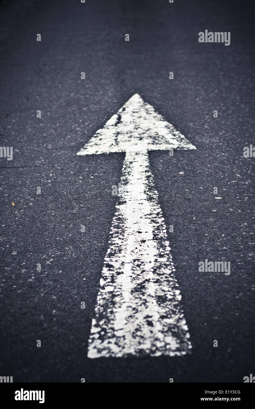 Business direction . Walk This way Stock Photo - Alamy