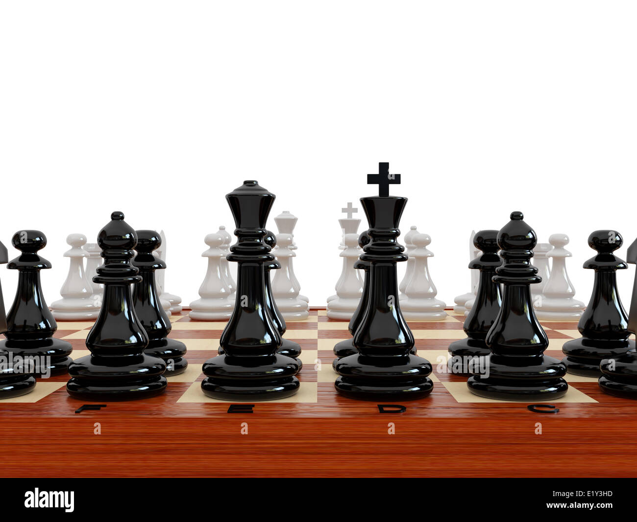 Game of chess Stock Photo - Alamy