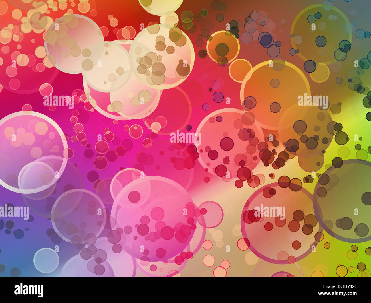 bright pastel bubble mix Stock Photo - Alamy