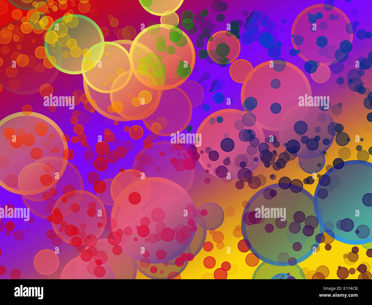 bright pastel bubble mix Stock Photo - Alamy