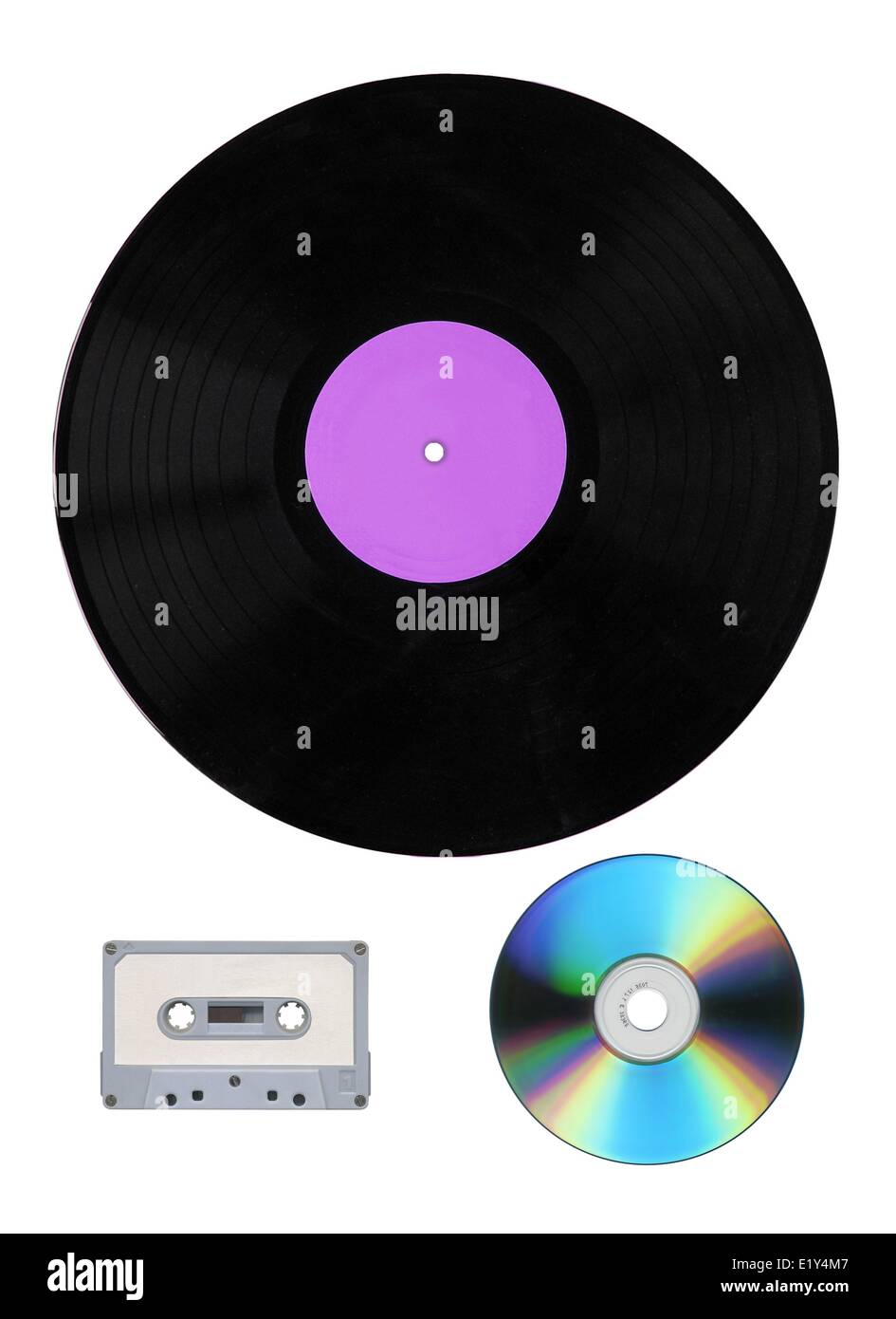 Vinyl record cd audio Cut Out Stock Images & Pictures - Alamy