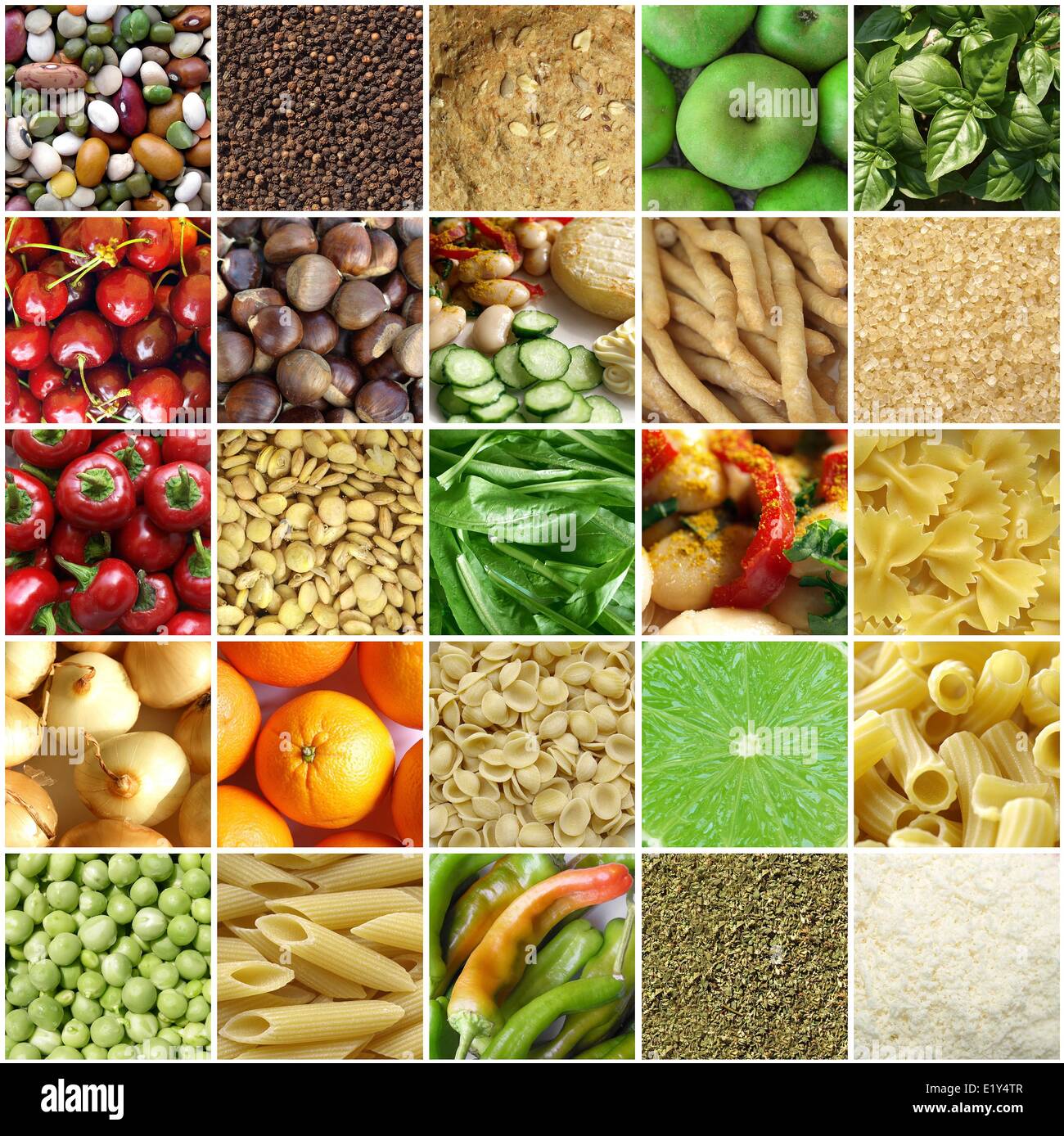 Collage ingredients for pizza hi-res stock photography and images - Alamy