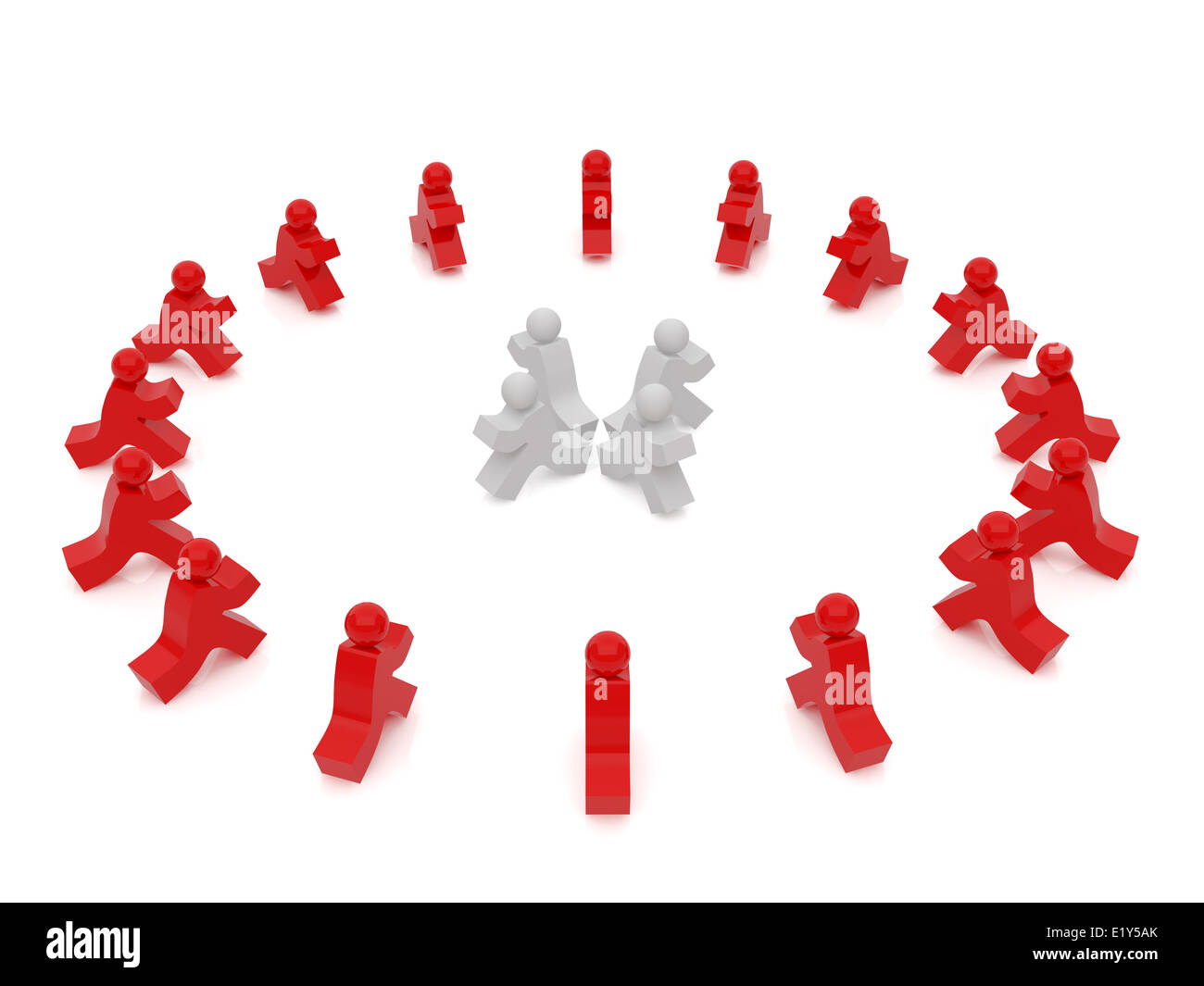 People set five Stock Photo - Alamy