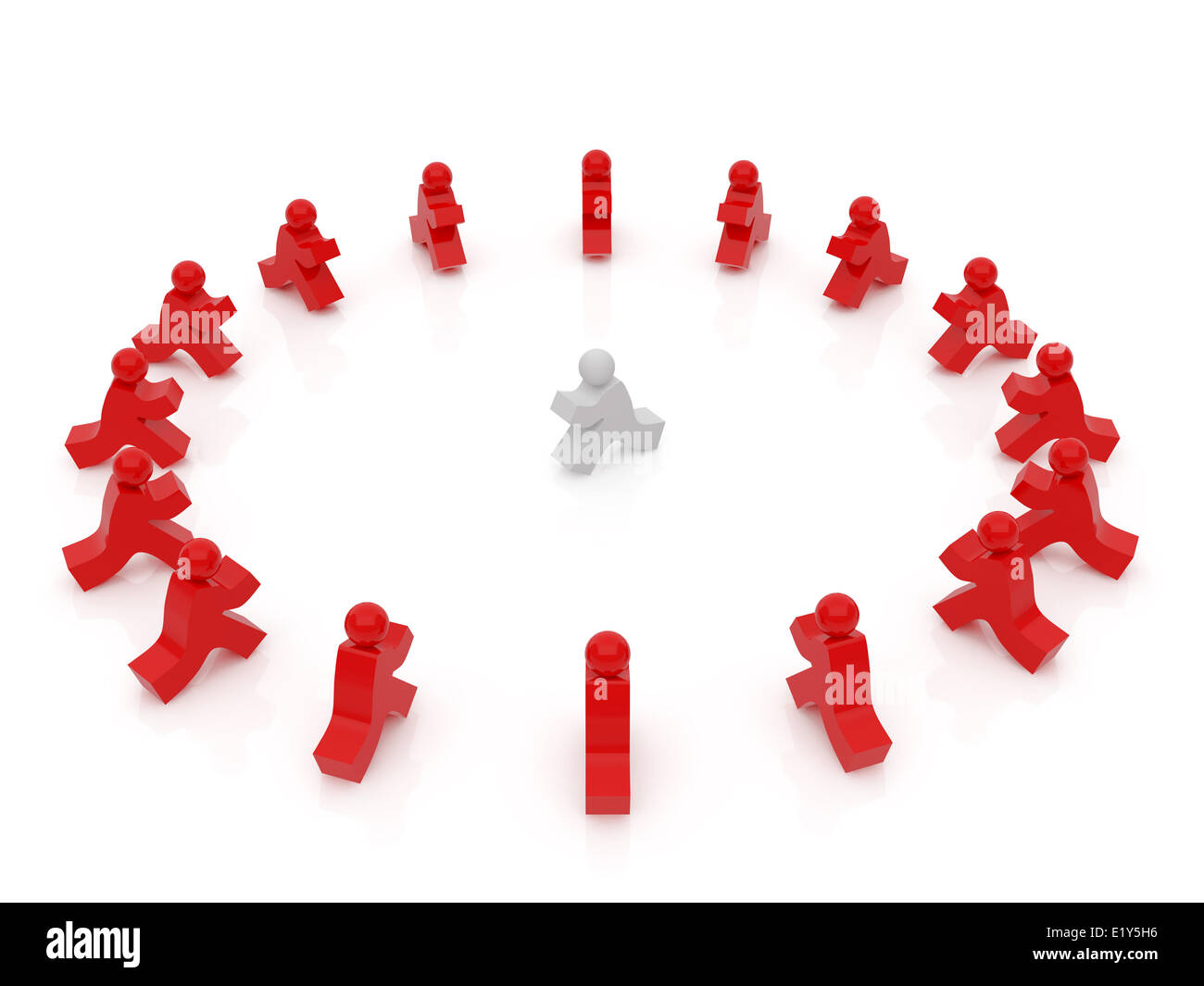 People set seven Stock Photo - Alamy