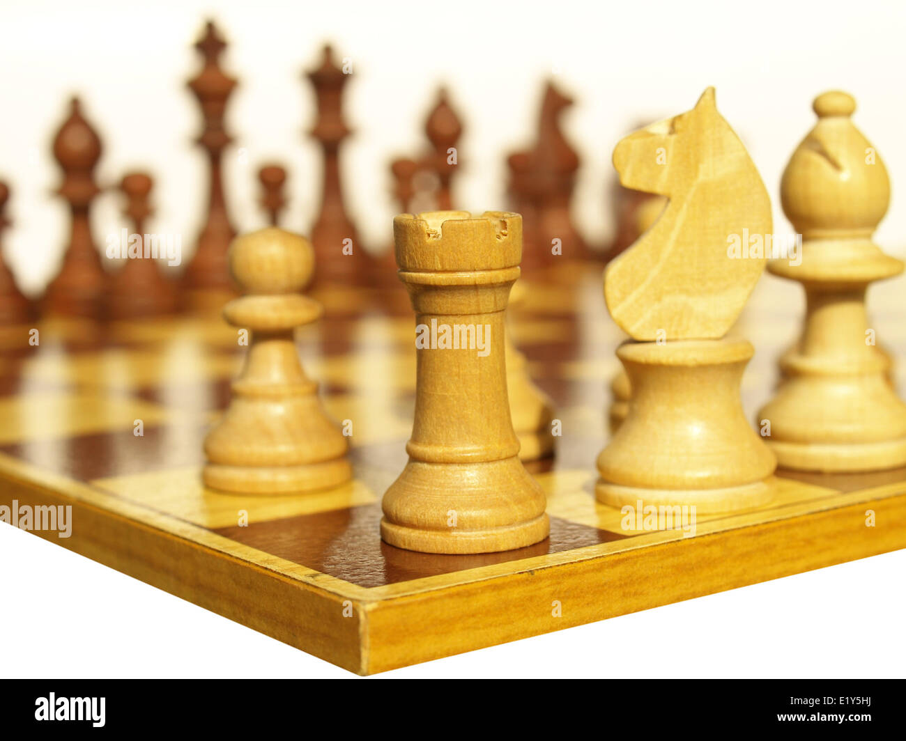 Empty chess checkers board hi-res stock photography and images - Alamy
