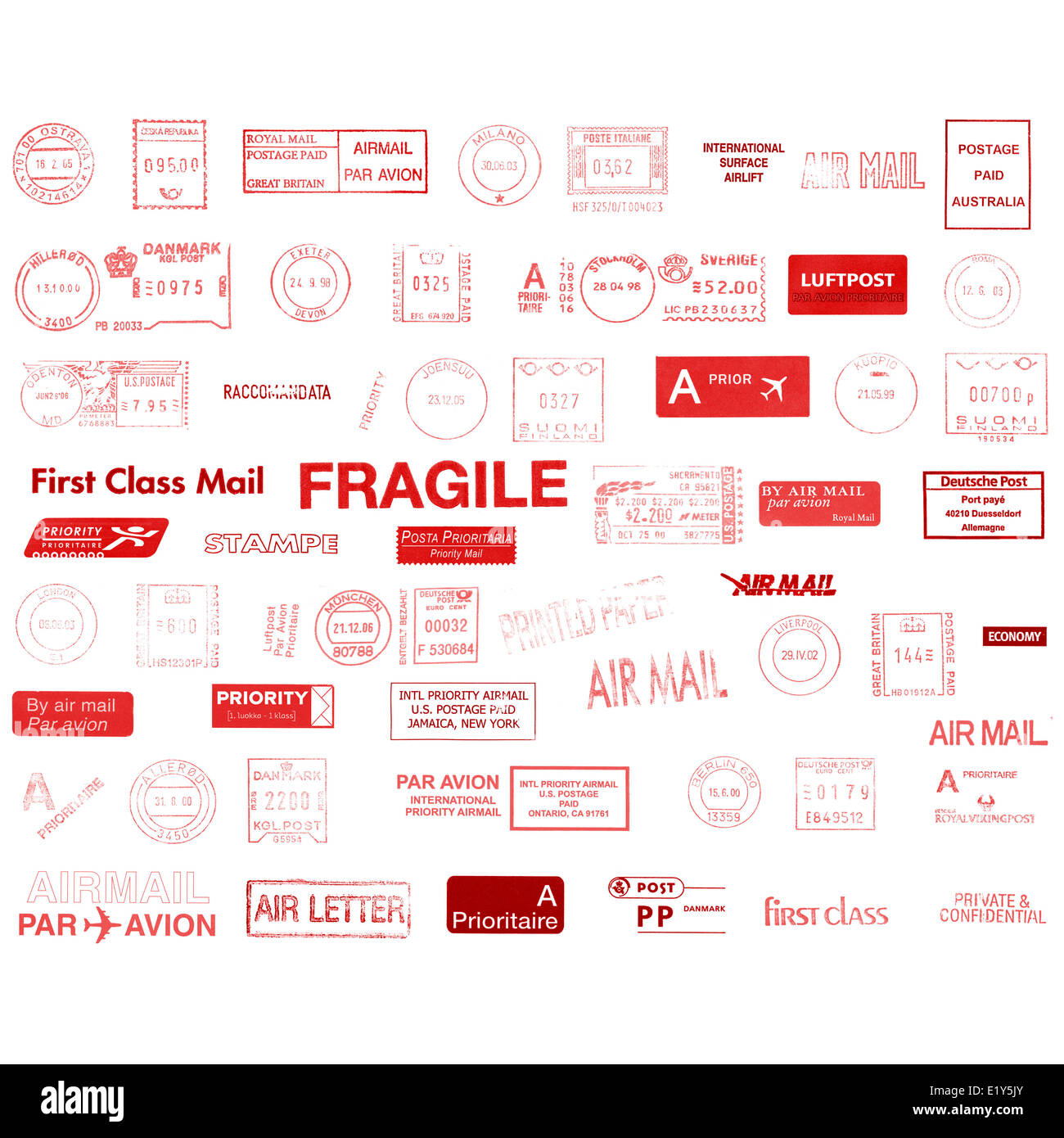 Postage meter hi-res stock photography and images - Alamy