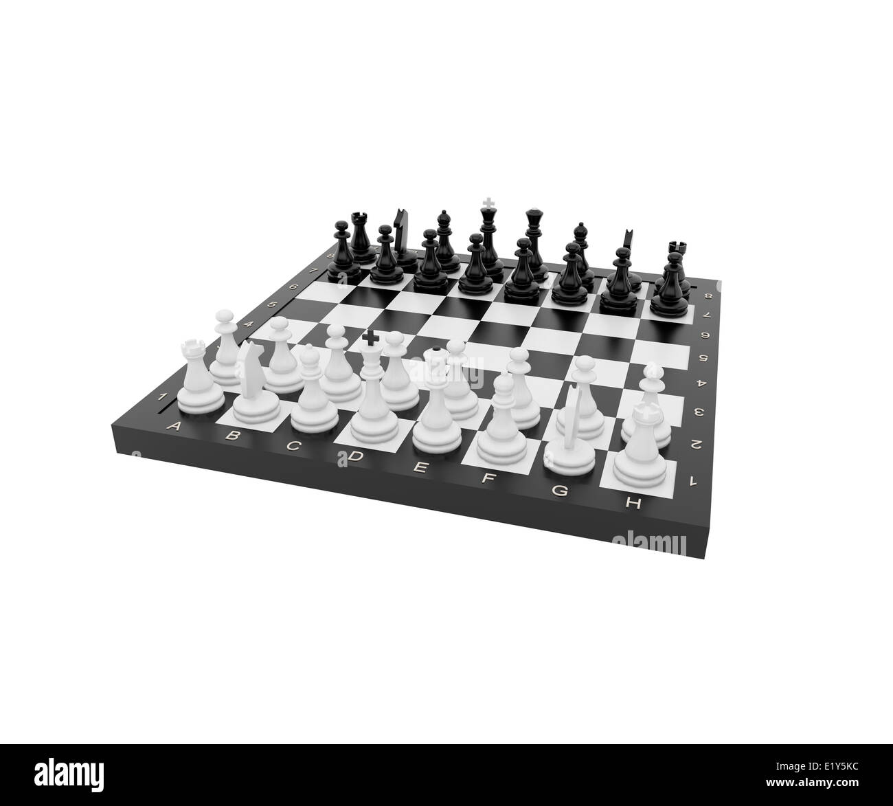 Schach spielen Cut Out Stock Images & Pictures - Alamy