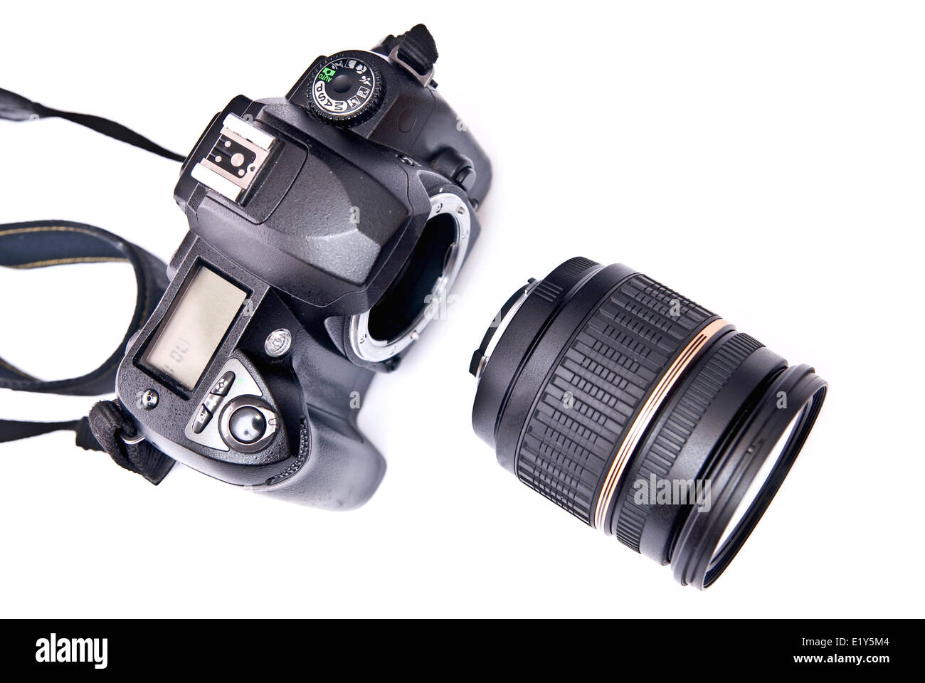 Camera black digital slr Cut Out Stock Images & Pictures - Alamy