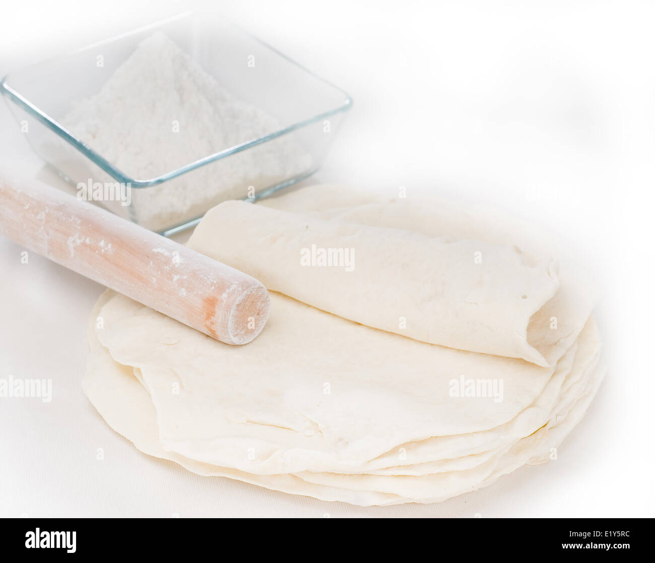 pita bread making Stock Photo - Alamy