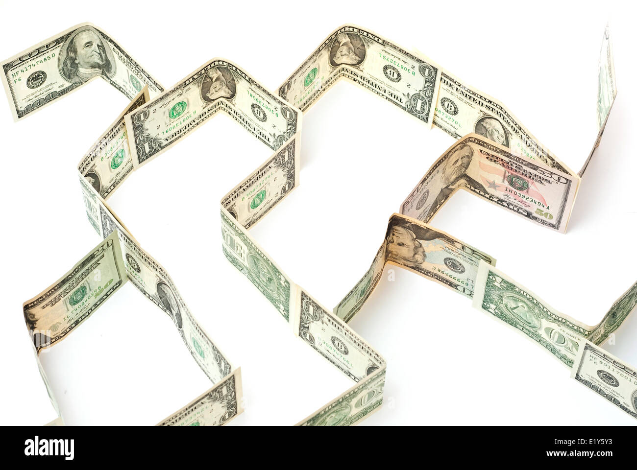 Money labyrinth hi-res stock photography and images - Alamy