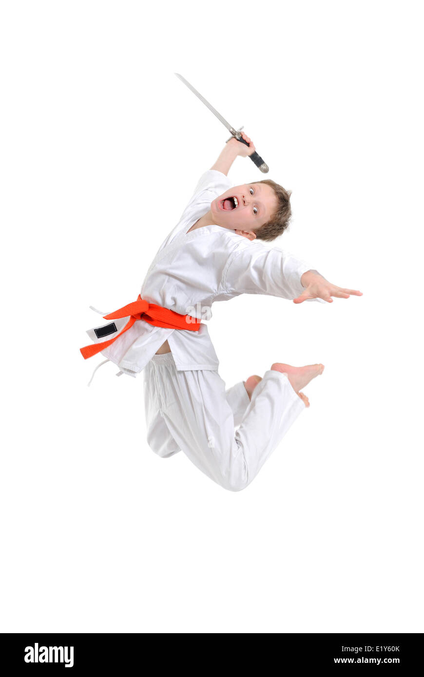 Karate background Cut Out Stock Images & Pictures - Alamy