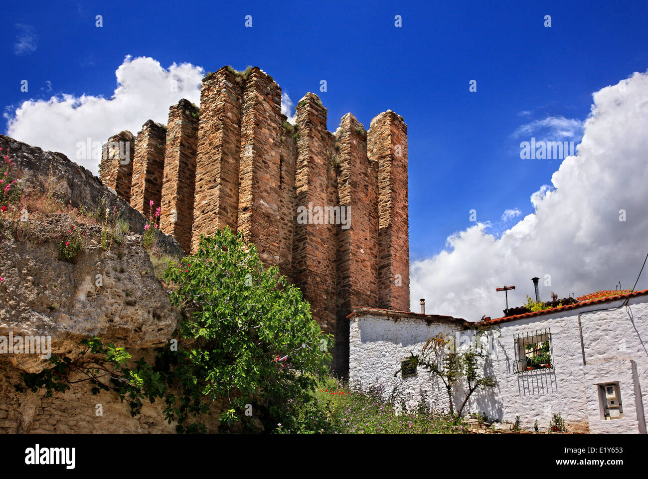 The tower of Galatista (14th or 15th century), Polygyros municipality ...