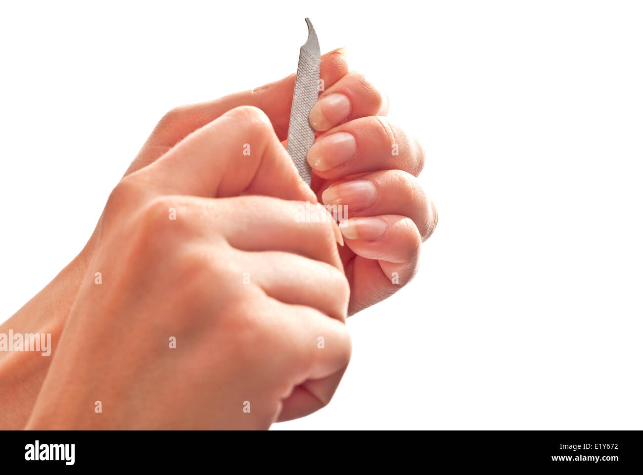 Hand file hi-res stock photography and images - Alamy