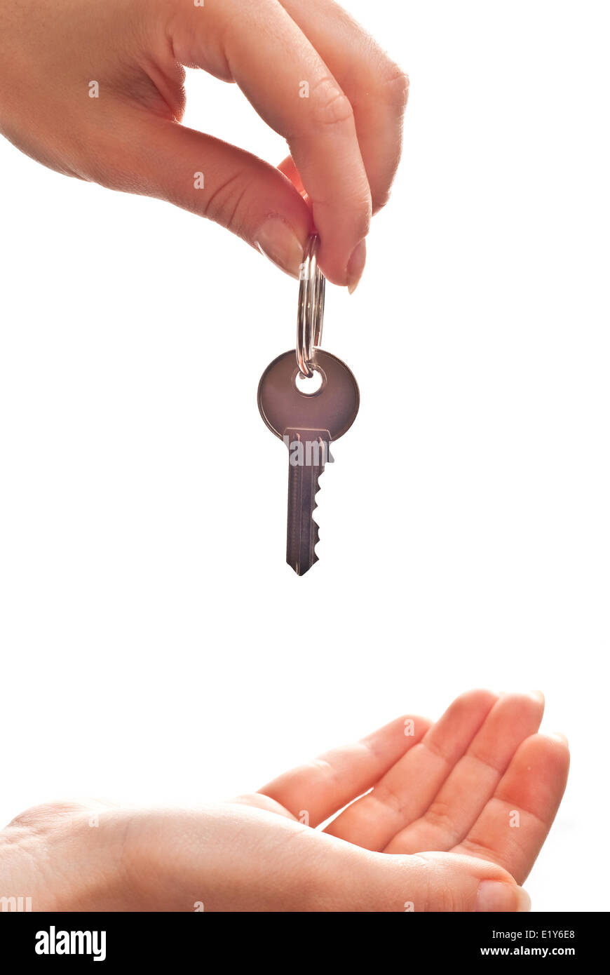 Key in hand Stock Photo - Alamy