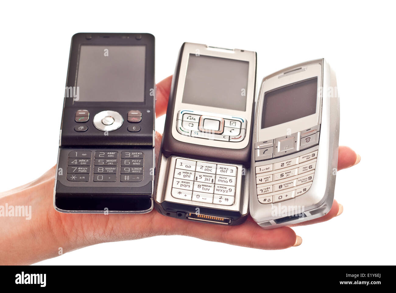 Push button phones hi-res stock photography and images - Alamy