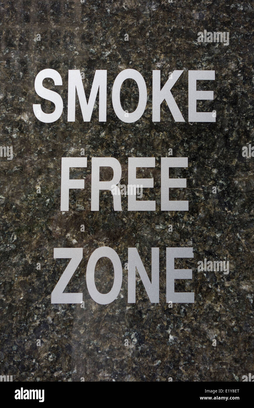 Smoke Free Sign High Resolution Stock Photography and Images - Alamy