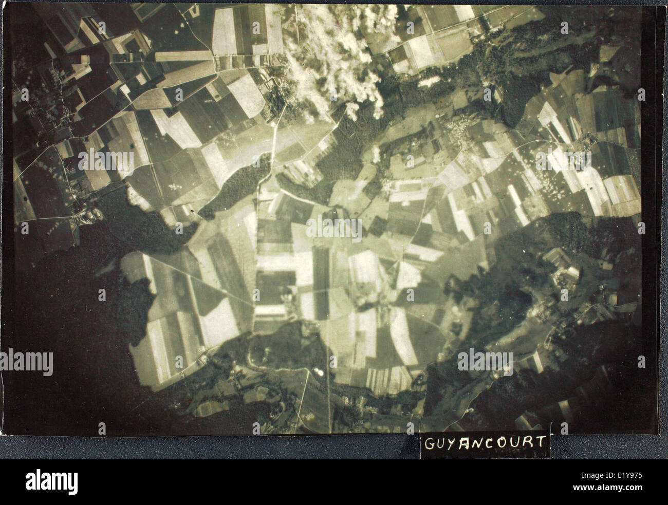 This aerial reconnaissance photograph taken between 1941-1945 captures ...