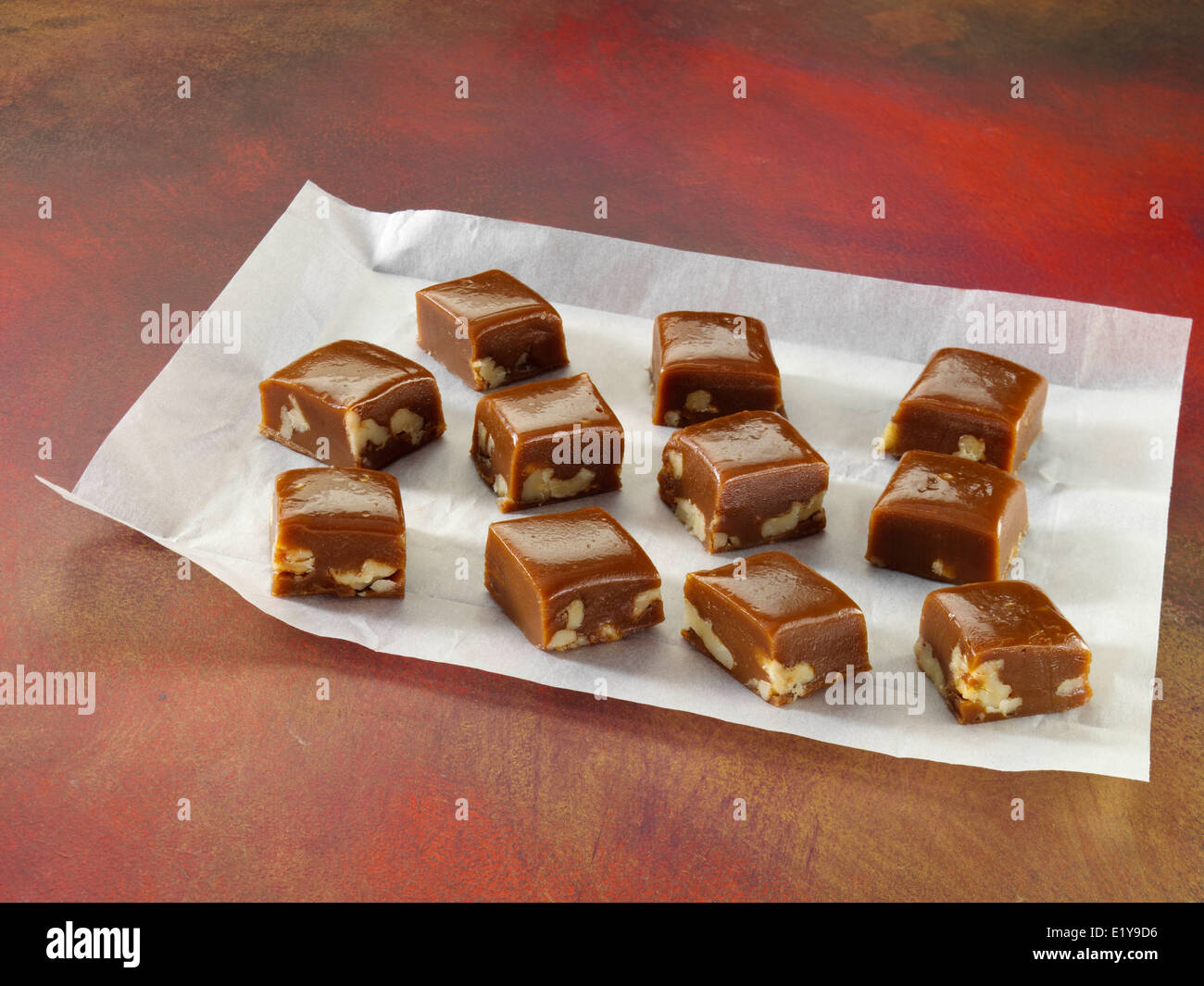 Sticky holiday caramels hi-res stock photography and images - Alamy