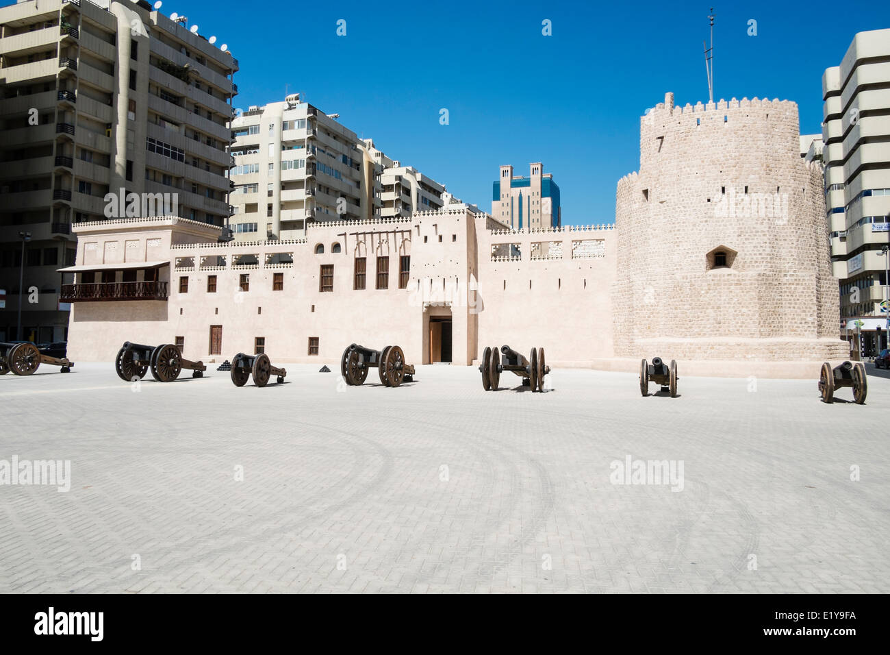 Al Hisn fort in Sharjah United Arab Emirates Stock Photo - Alamy