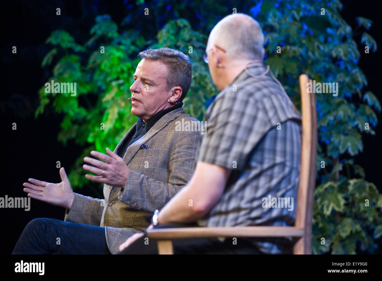 Suggs talking about his early life and years as a musician on stage at ...