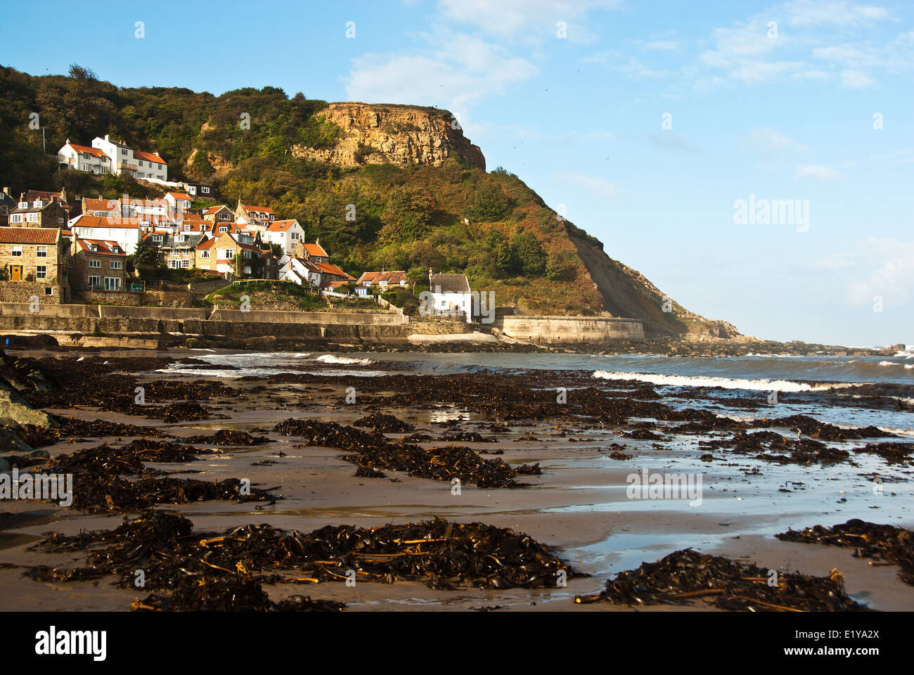 Runswick Bay on the Yorkshire Coast Stock Photo - Alamy