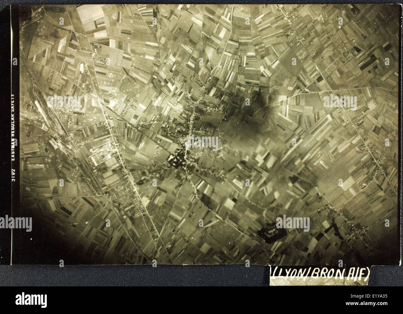 This aerial reconnaissance photo from 1941-1945 provides a rare view of ...