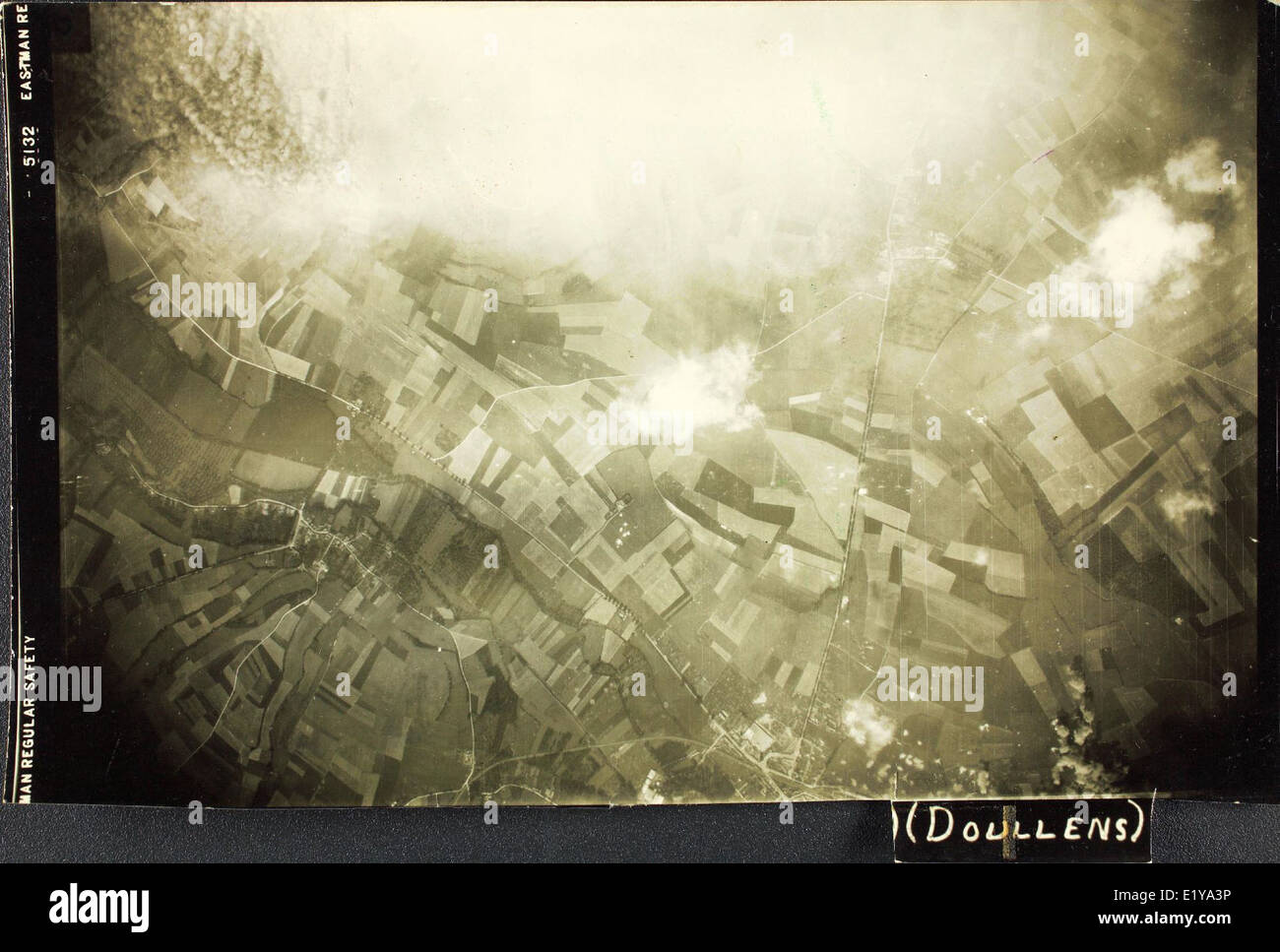 Aerial reconnaissance photos taken during World War II provided crucial ...