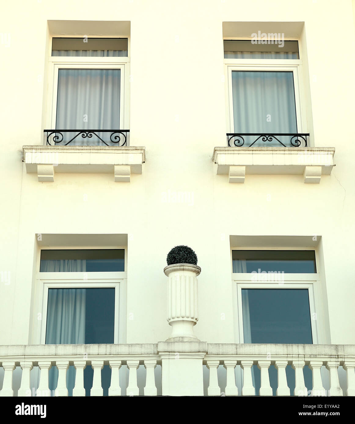 La Concha promenade-San Sebastian Stock Photo - Alamy