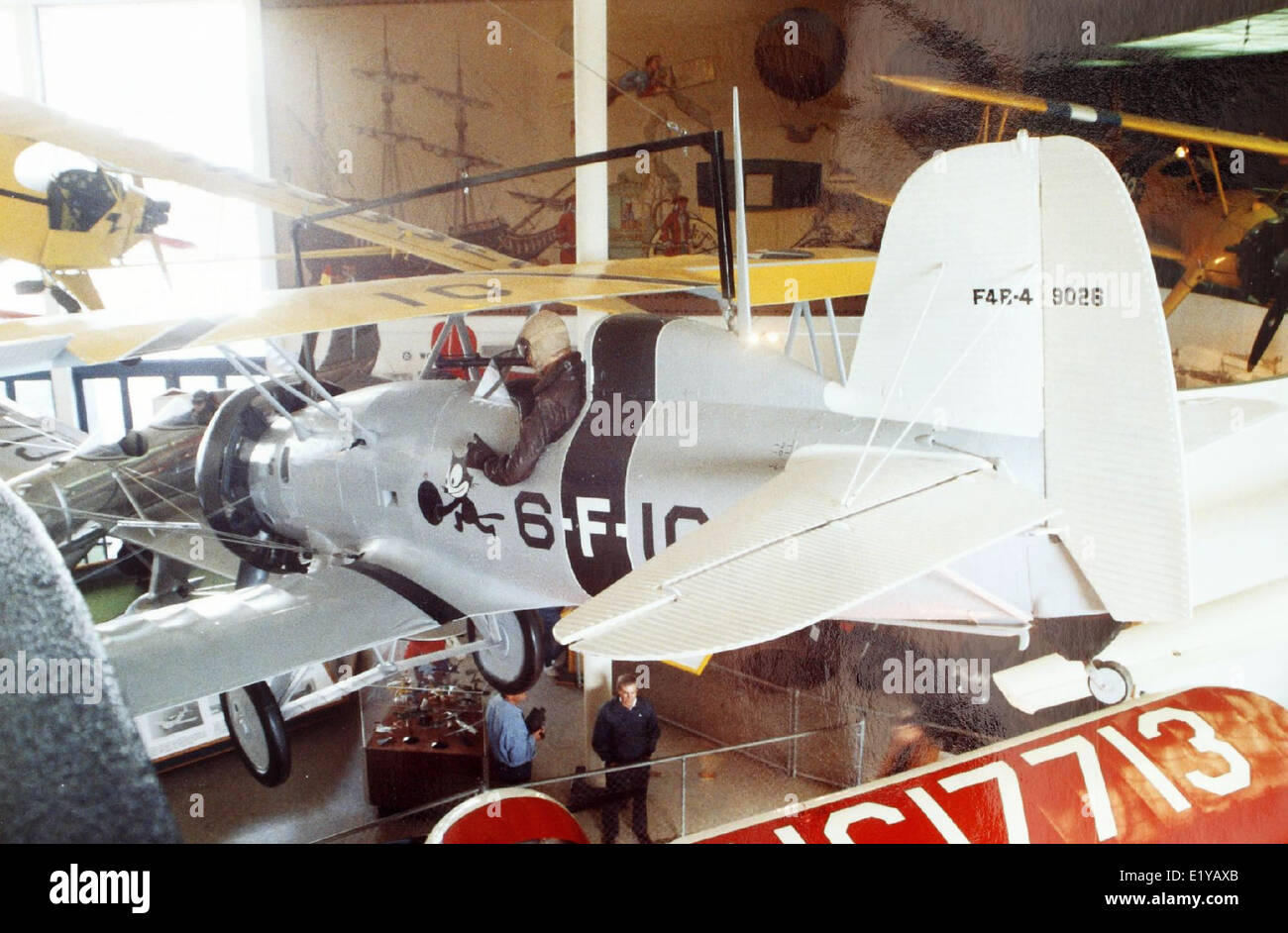 The Boeing F4B-4 was a carrier-based biplane used by the U.S. Navy ...