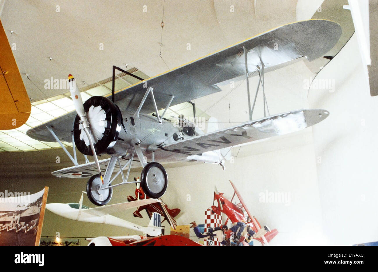 The Boeing F4B-4 was a carrier-based biplane used by the U.S. Navy in ...