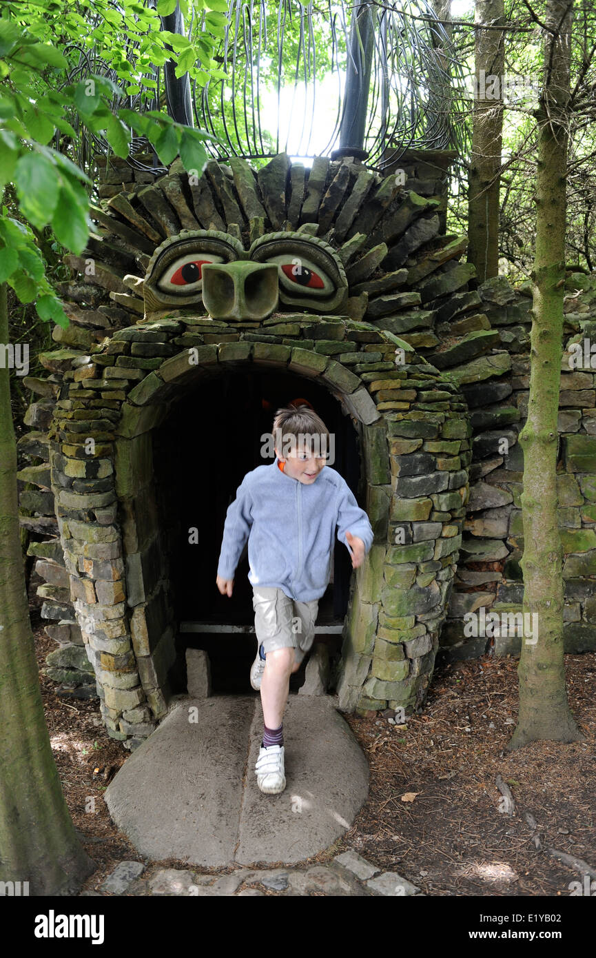 The Forbidden Corner is a folly-filled garden open to the public in the ...