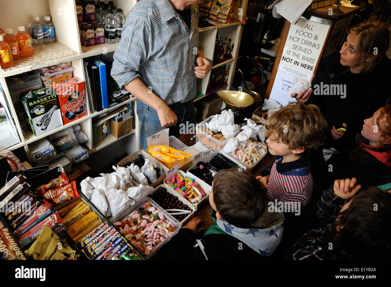 Birch hall inn pub north yorkshire sweets hi-res stock photography and ...