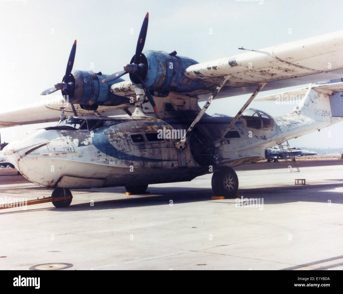 The Consolidated PBY-5A Catalina was an amphibious reconnaissance and ...