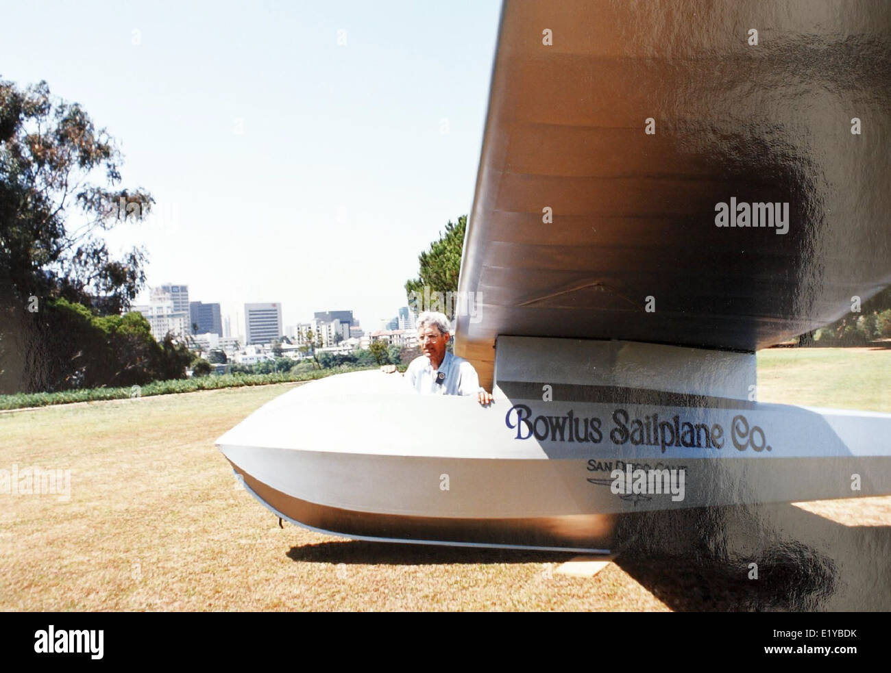 Bowlus, Albatross Glider Stock Photo - Alamy