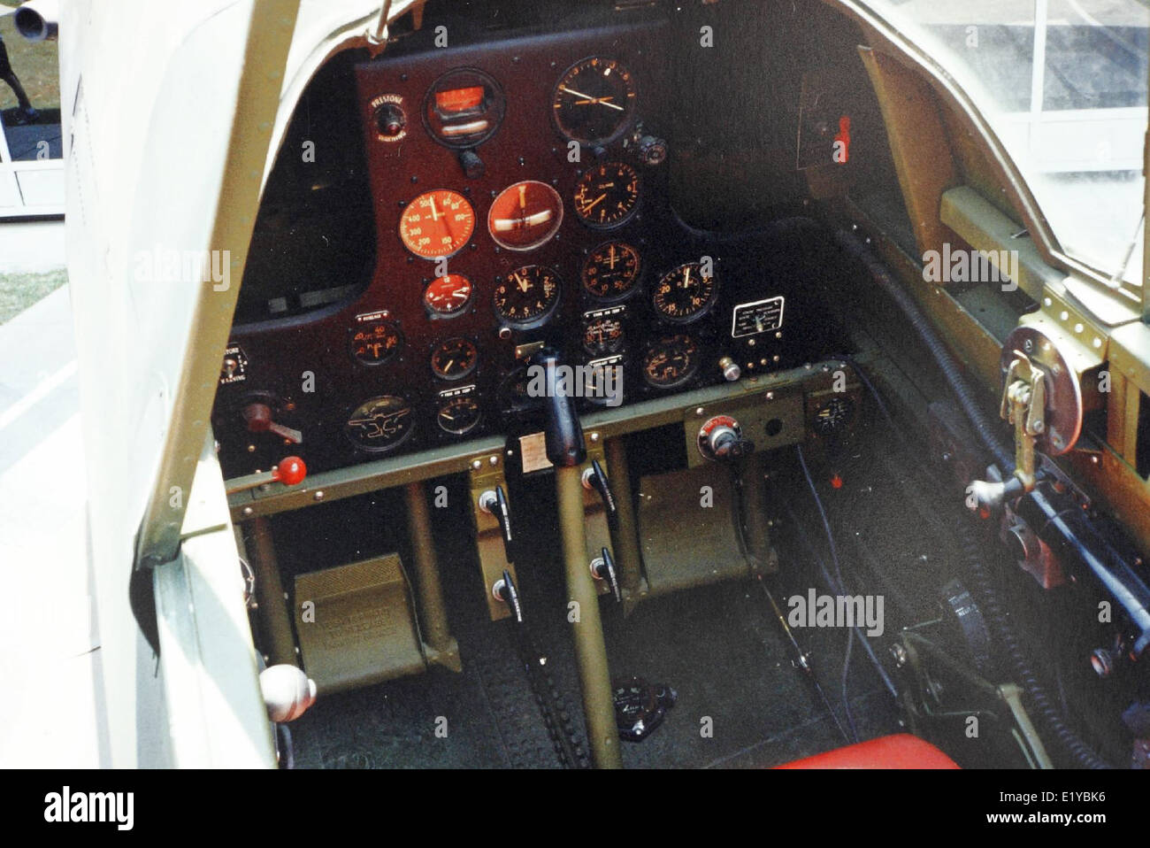 The Curtiss P-40, a well-known fighter aircraft, was tested alongside ...