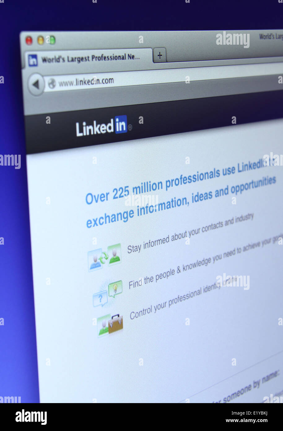 Linkedin photo hi-res stock photography and images - Alamy