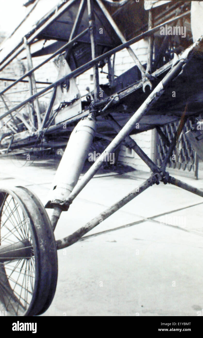 The De Havilland Gypsy Moth, a light biplane, and the Curtiss P-40 ...