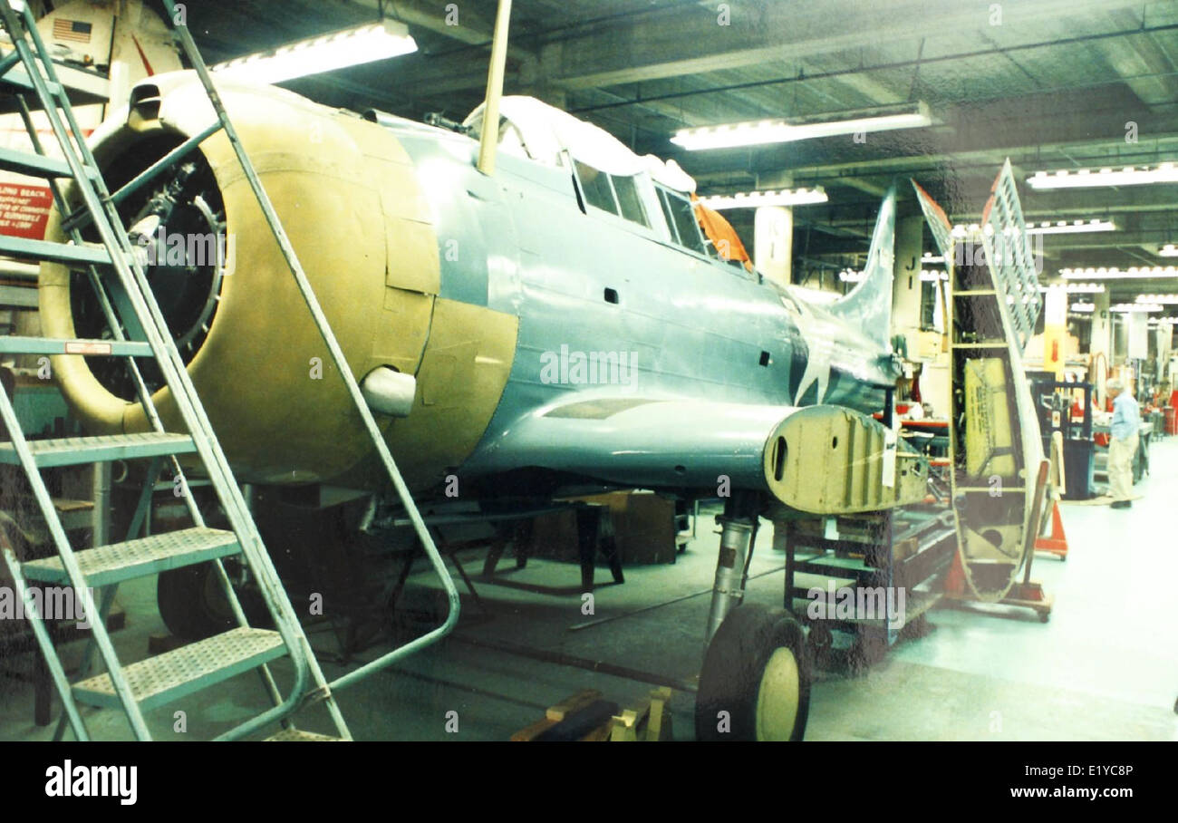 The Douglas SBD-4 Dauntless was a U.S. Navy dive bomber used ...