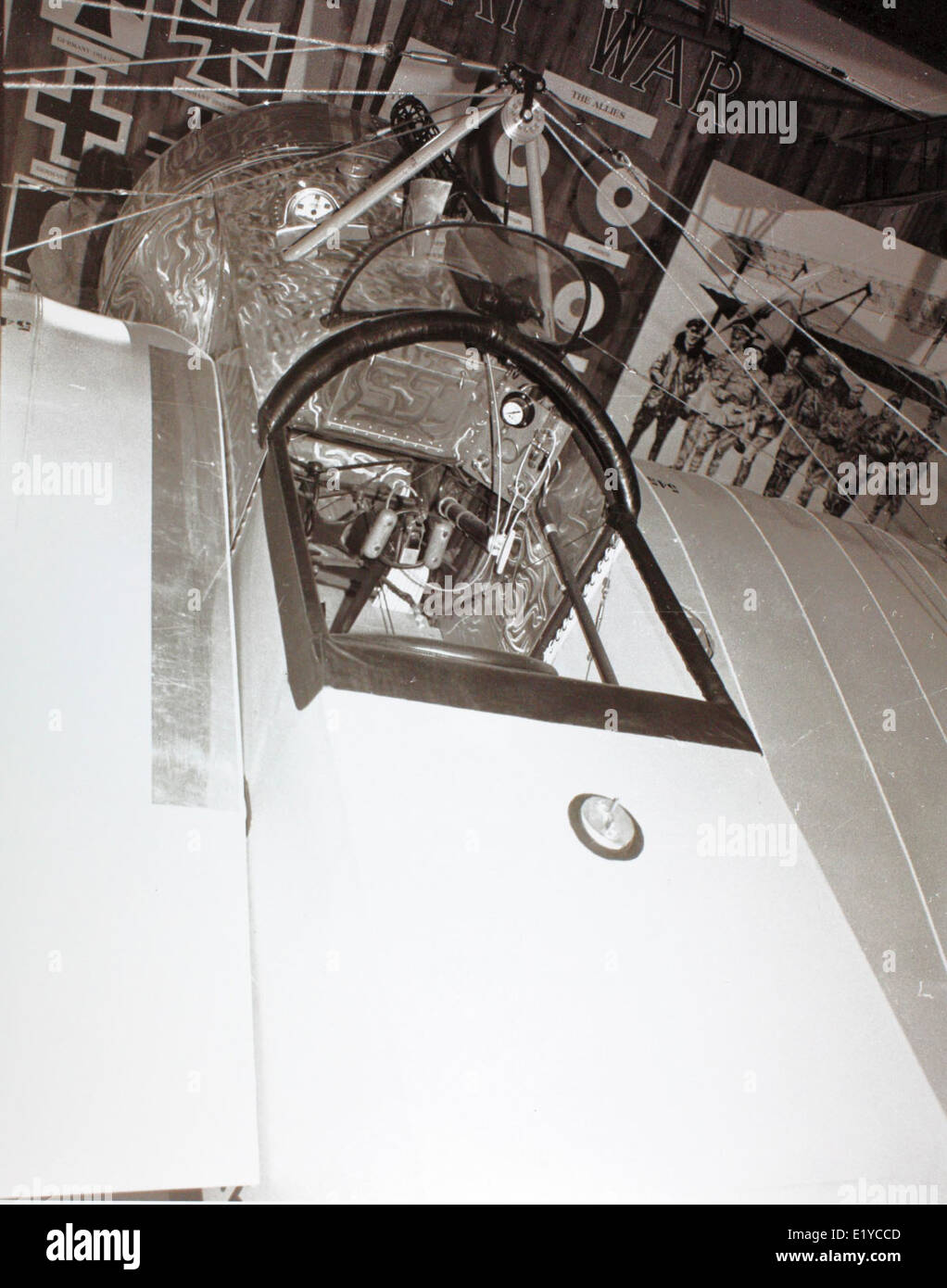 The Fokker Eindecker E-III was a German single-seat monoplane used ...