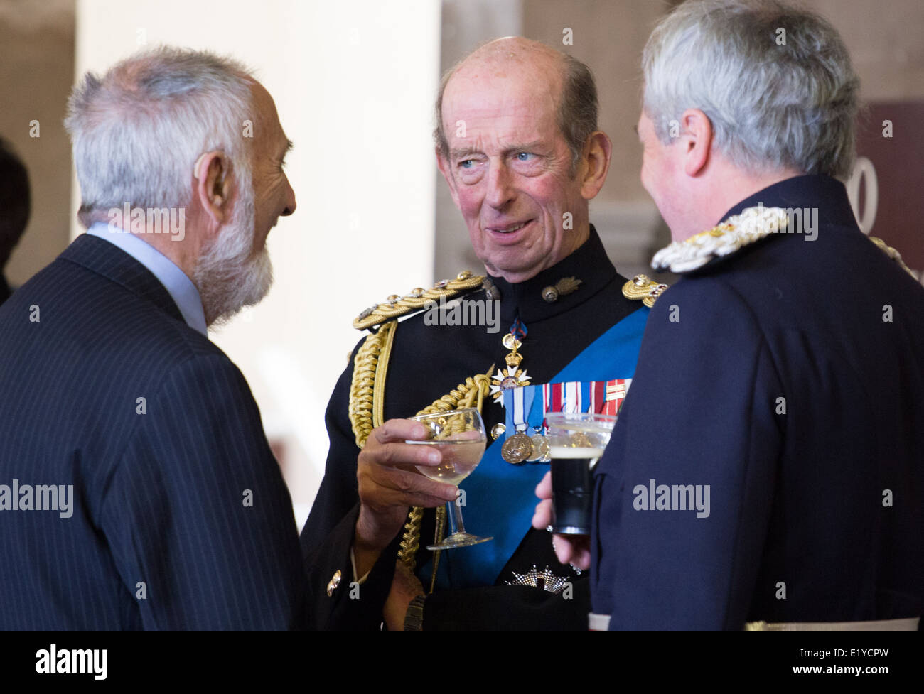 HRH Duke of Kent on a visit to Warwick to honour the Warwickshire ...