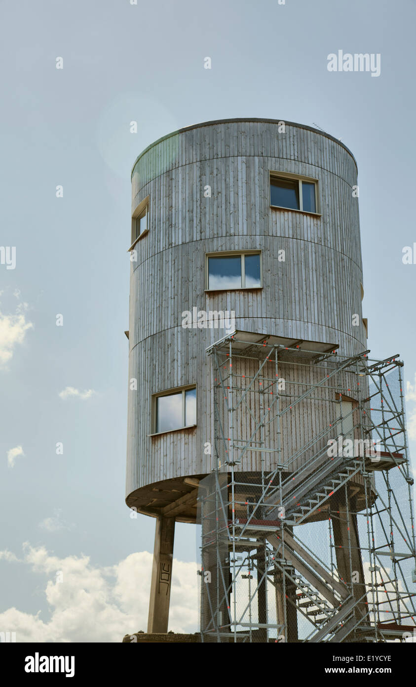 Converted Water Silo - Tower house on Canal Close in Kendal Green ...