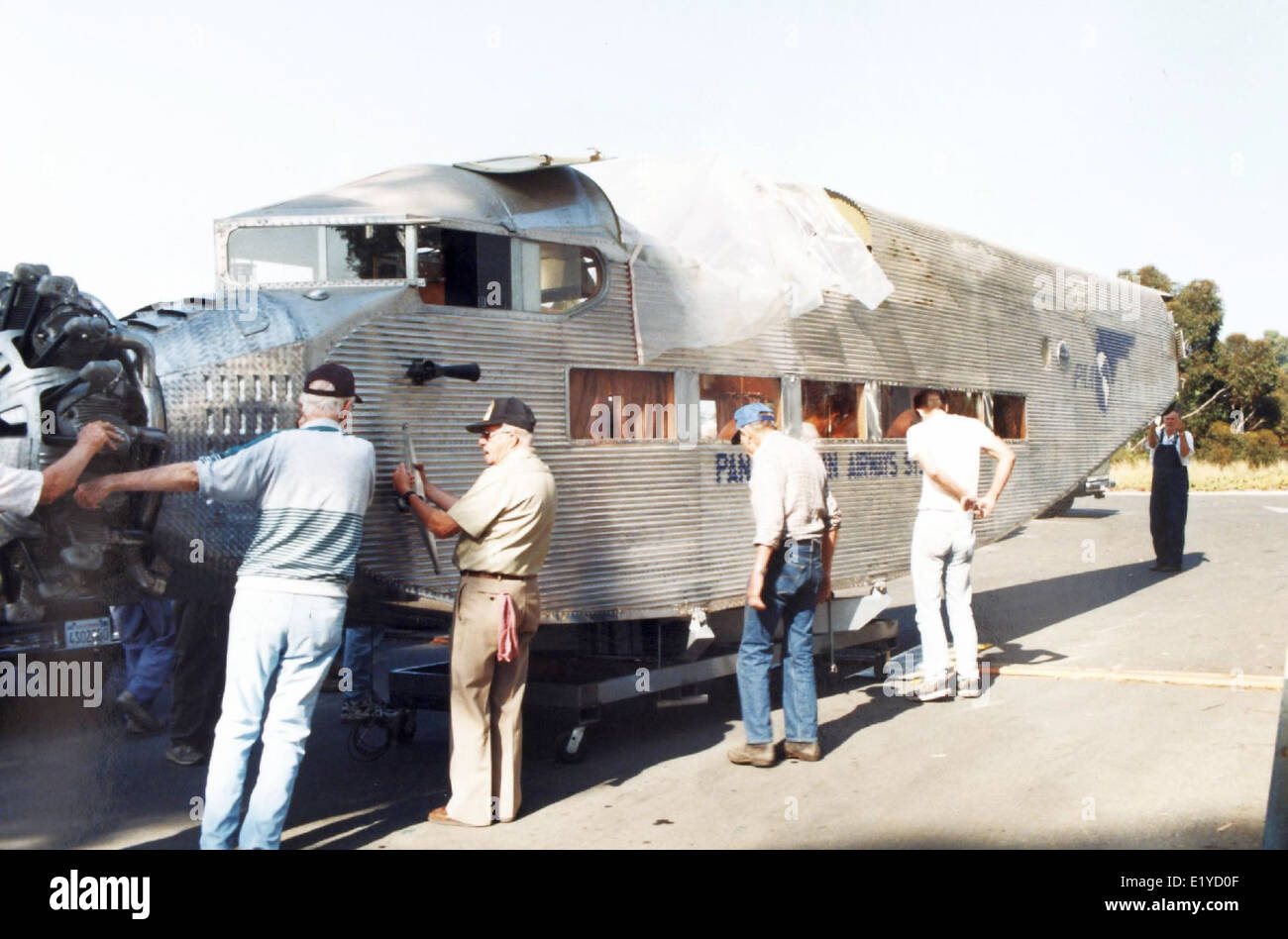 The Ford 5-AT Trimotor was an early American airliner developed by the ...