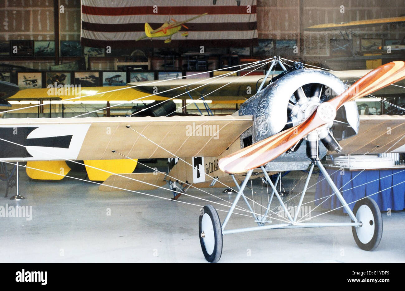 The Fokker E-III Eindecker was a German single-seat monoplane fighter ...