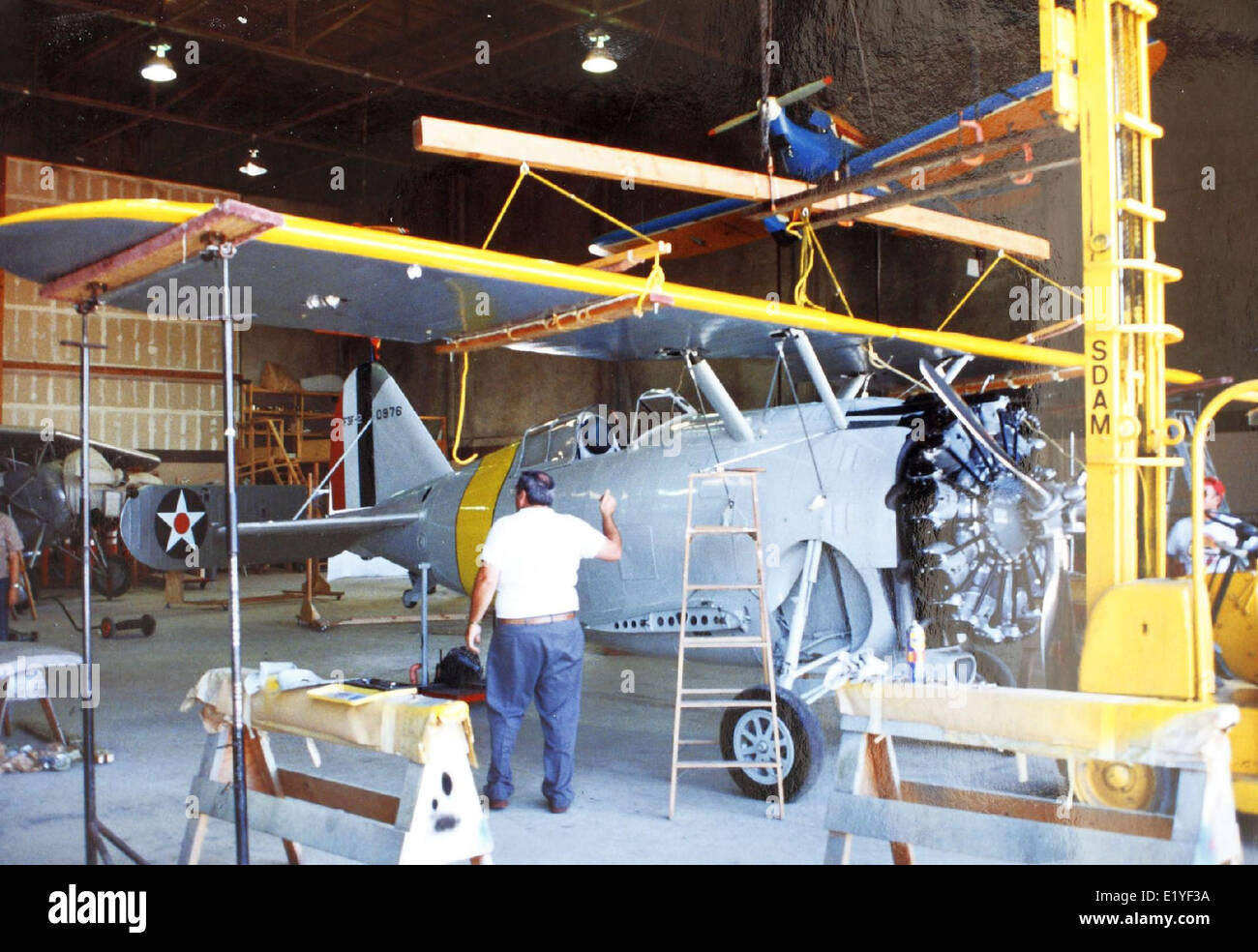The Grumman F3F-2 was a carrier-based biplane used by the U.S. Navy in ...