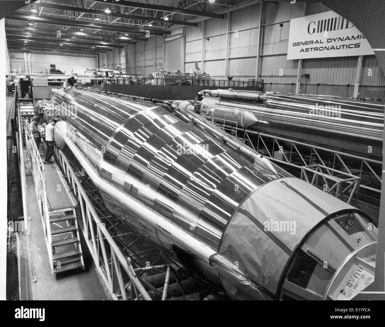 Convair atlas icbm air Black and White Stock Photos & Images - Alamy