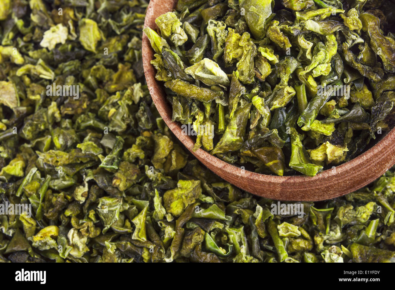 green dried paprika Stock Photo - Alamy